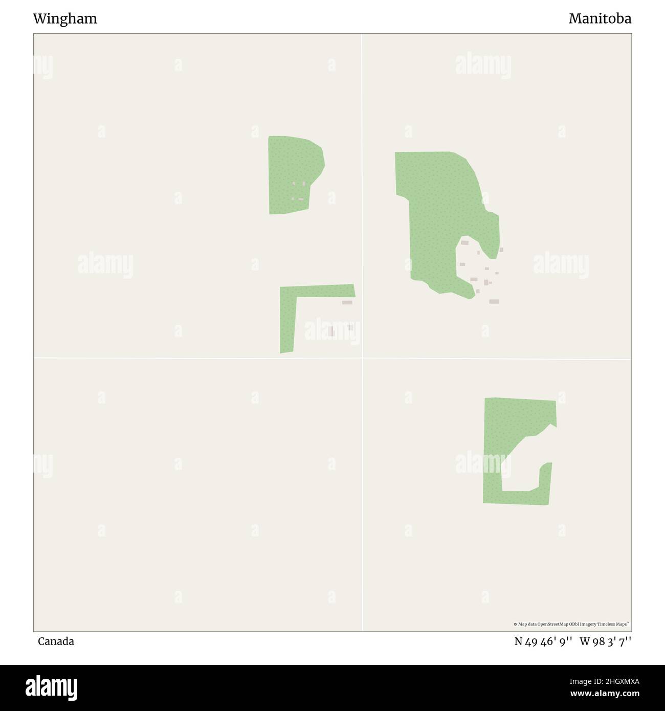 Map of wingham hi-res stock photography and images - Alamy