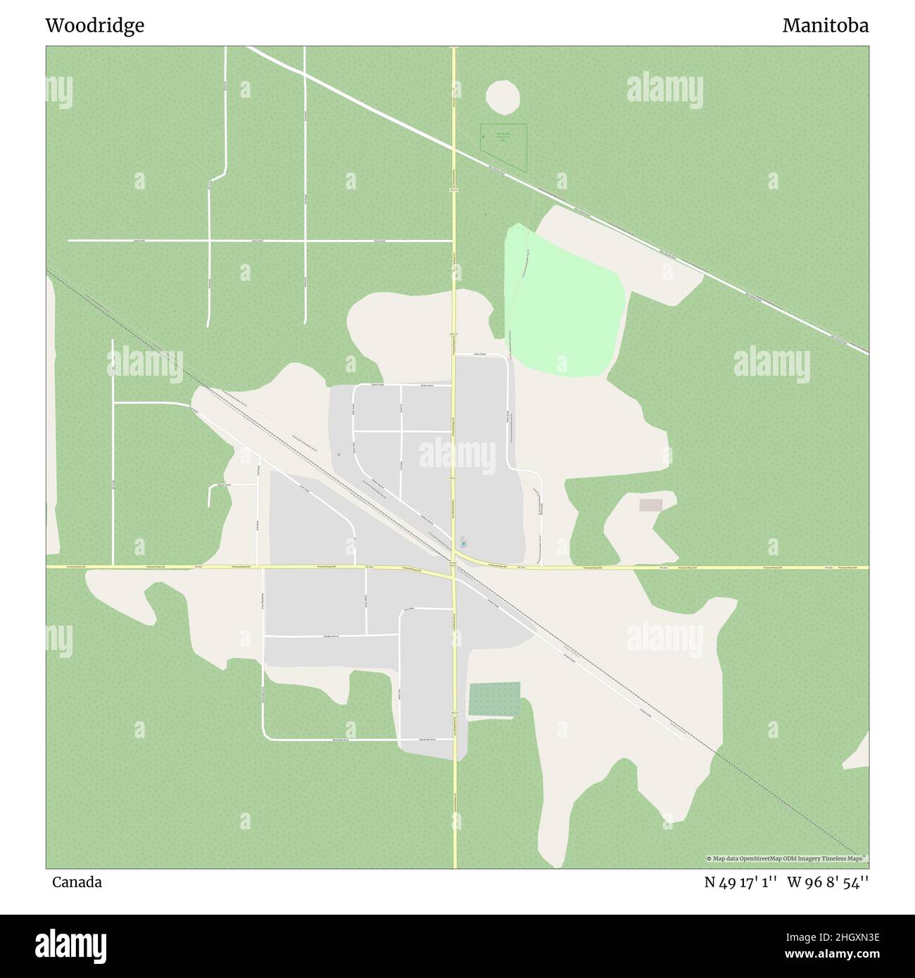 Map of woodridge Cut Out Stock Images & Pictures - Alamy