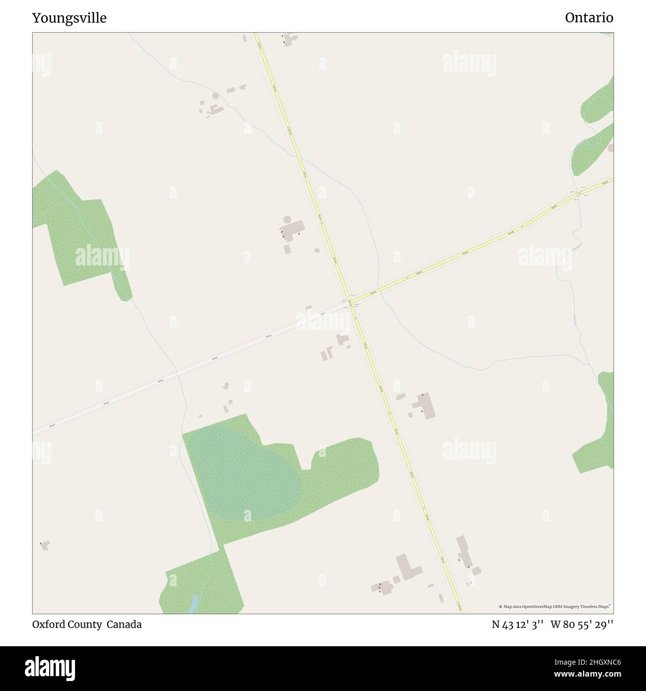 Map of youngsville Cut Out Stock Images & Pictures - Alamy