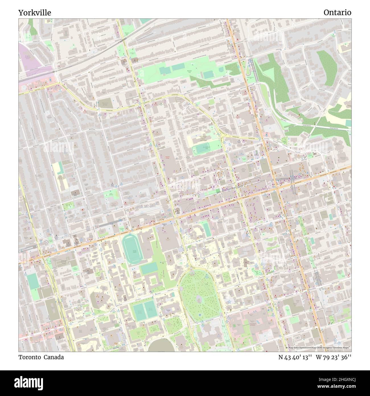Toronto Topographic Map High Resolution Stock Photography and Images ...