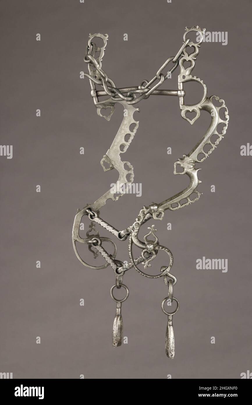 Curb Bit second half 17th century German The cheekpieces of this bit ...