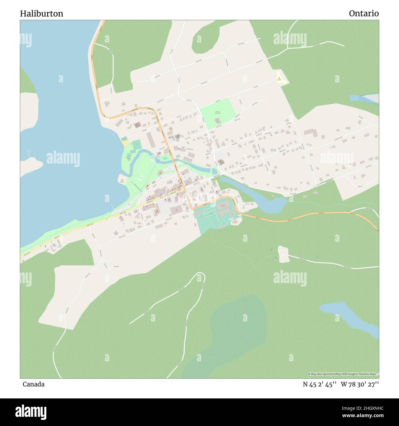 Haliburton and ontario Cut Out Stock Images & Pictures - Alamy