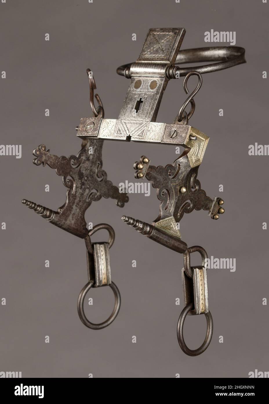 Ring Bit 19th century Tuareg The shanks and the mouthpiece of this bit ...