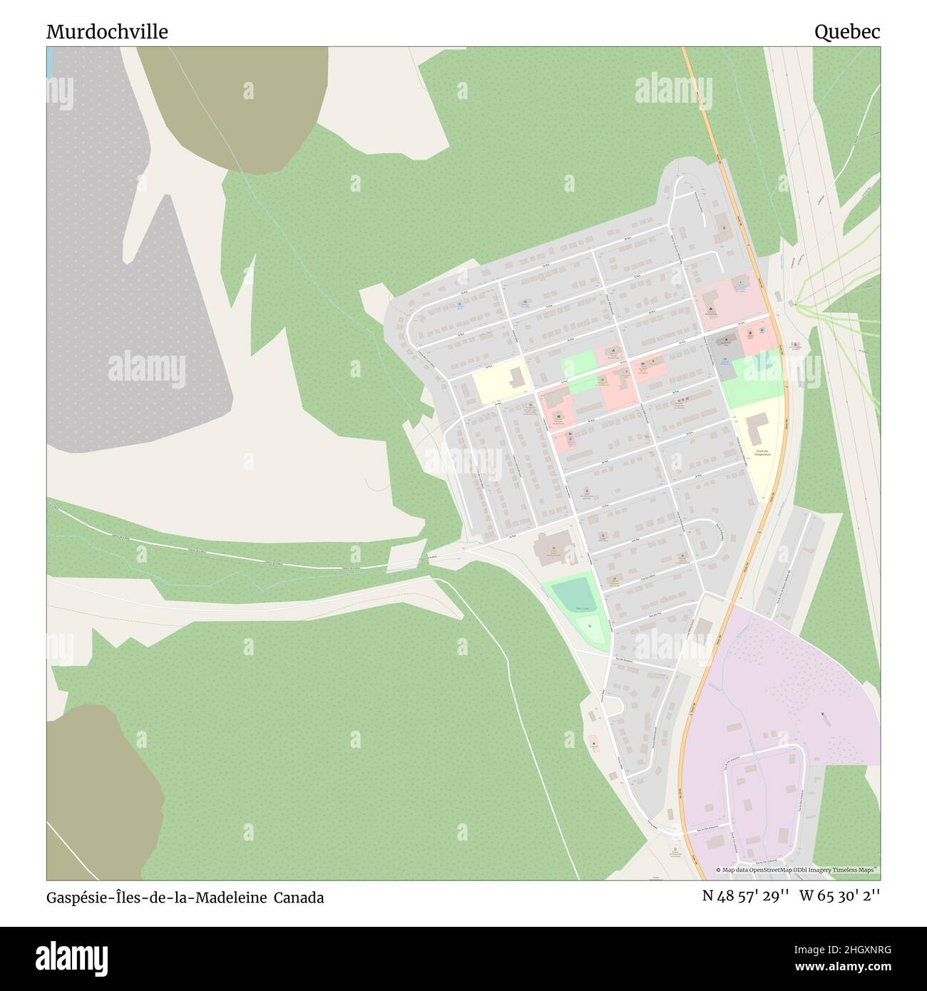 Murdochville, Gaspésie-Îles-de-la-Madeleine, Canada, Quebec, N 48 57 ...