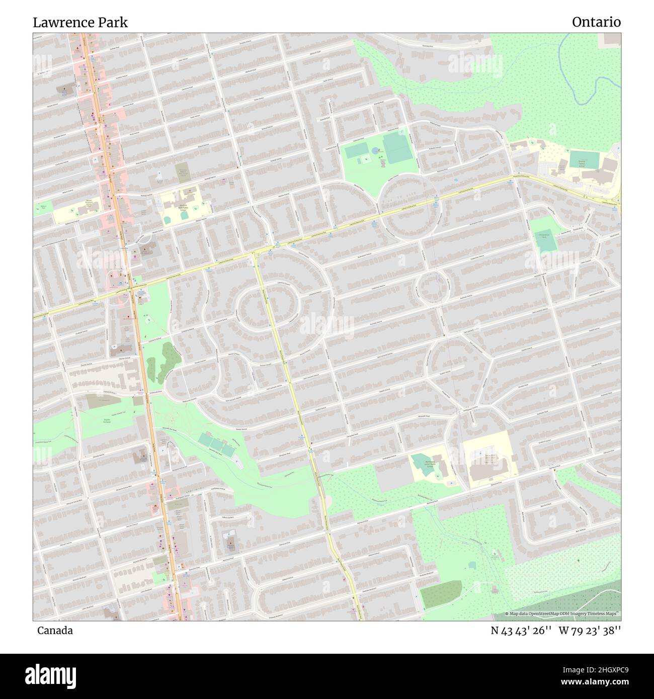Lawrence map hi-res stock photography and images - Alamy