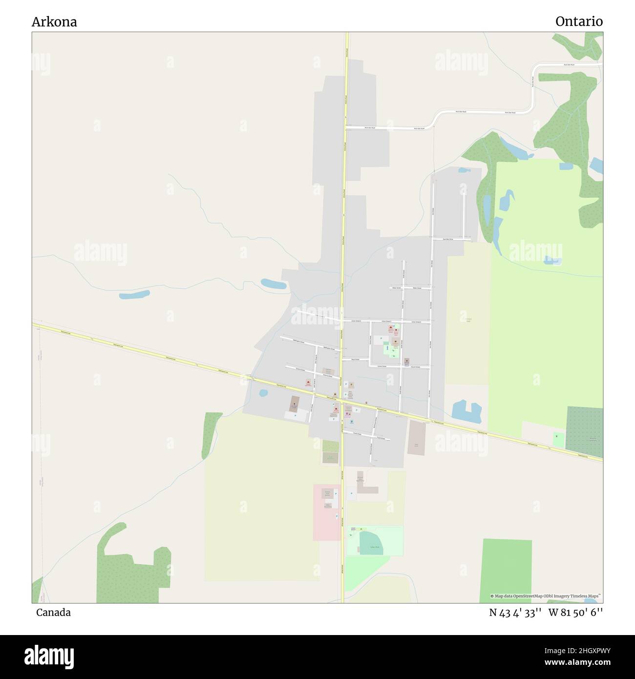 N 43 4 33 hi-res stock photography and images - Alamy