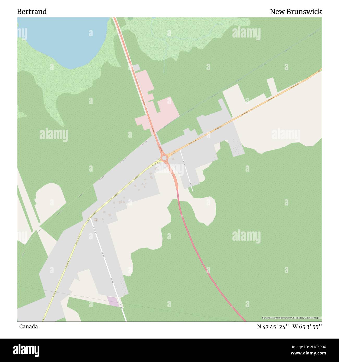 Map of bertrand Cut Out Stock Images & Pictures - Alamy