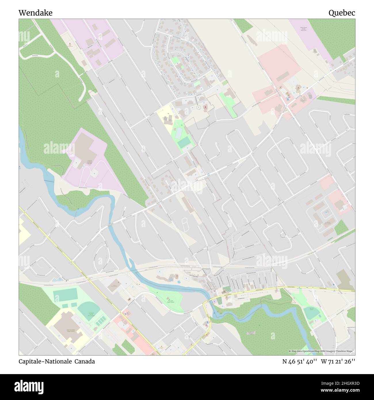 Wendake quebec Cut Out Stock Images & Pictures - Alamy