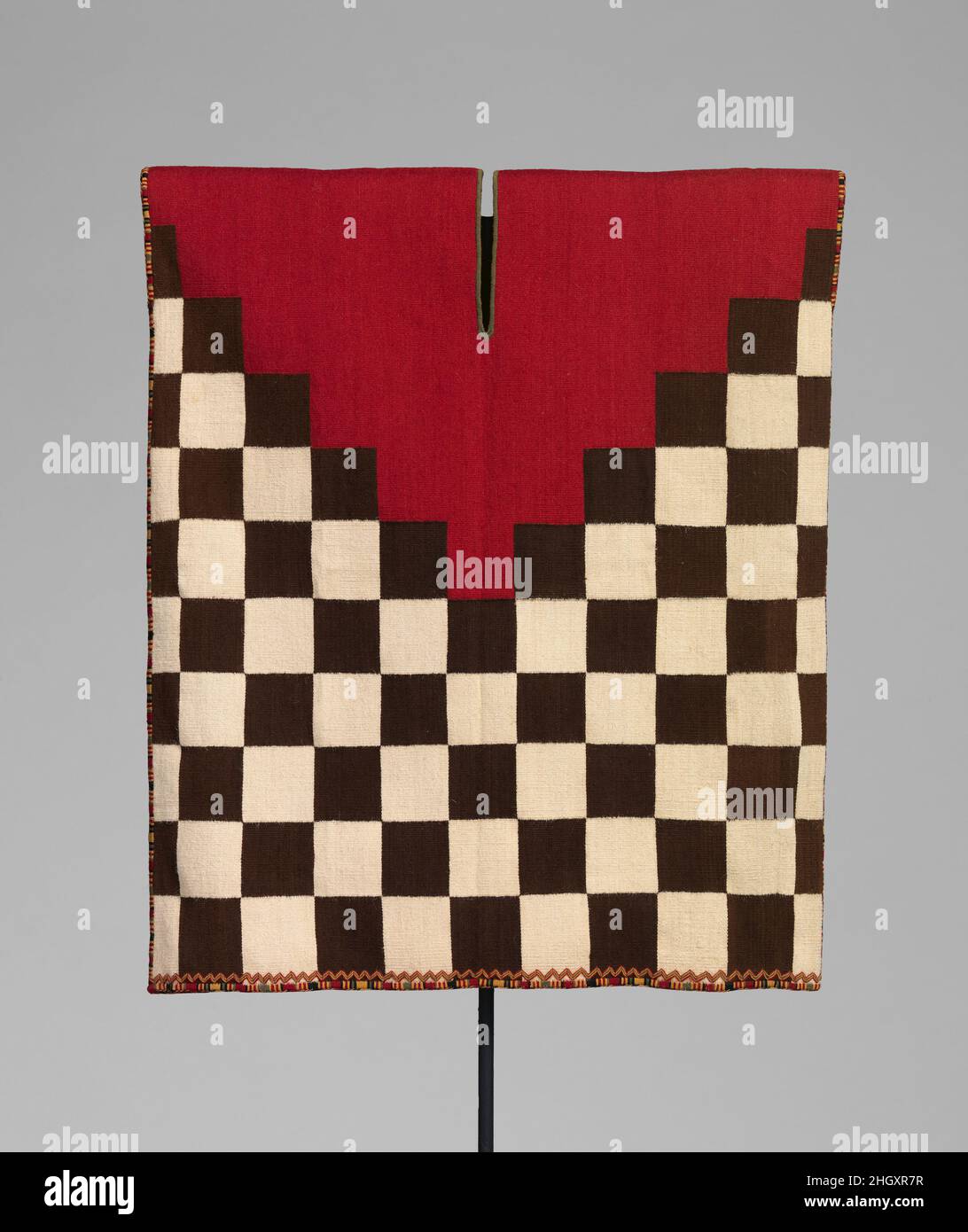 Votive Checkerboard Tunic 1460–1626 Inca This small tapestry-woven ...