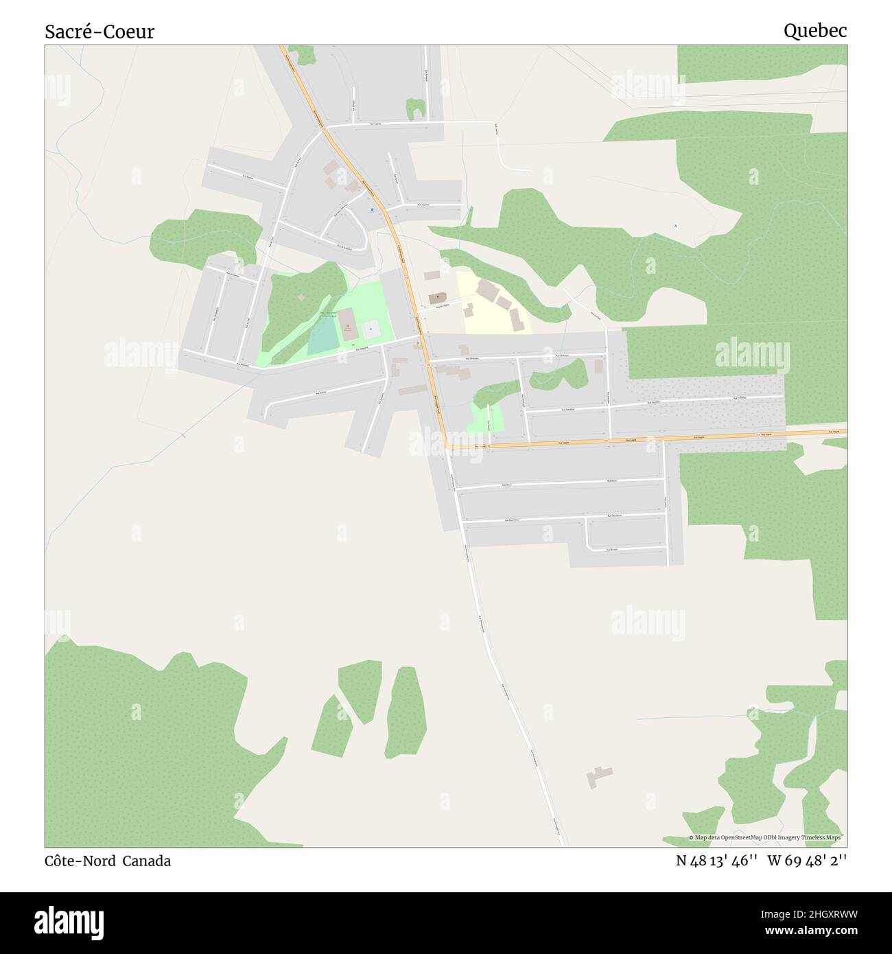 Map of sacre coeur Cut Out Stock Images & Pictures - Alamy