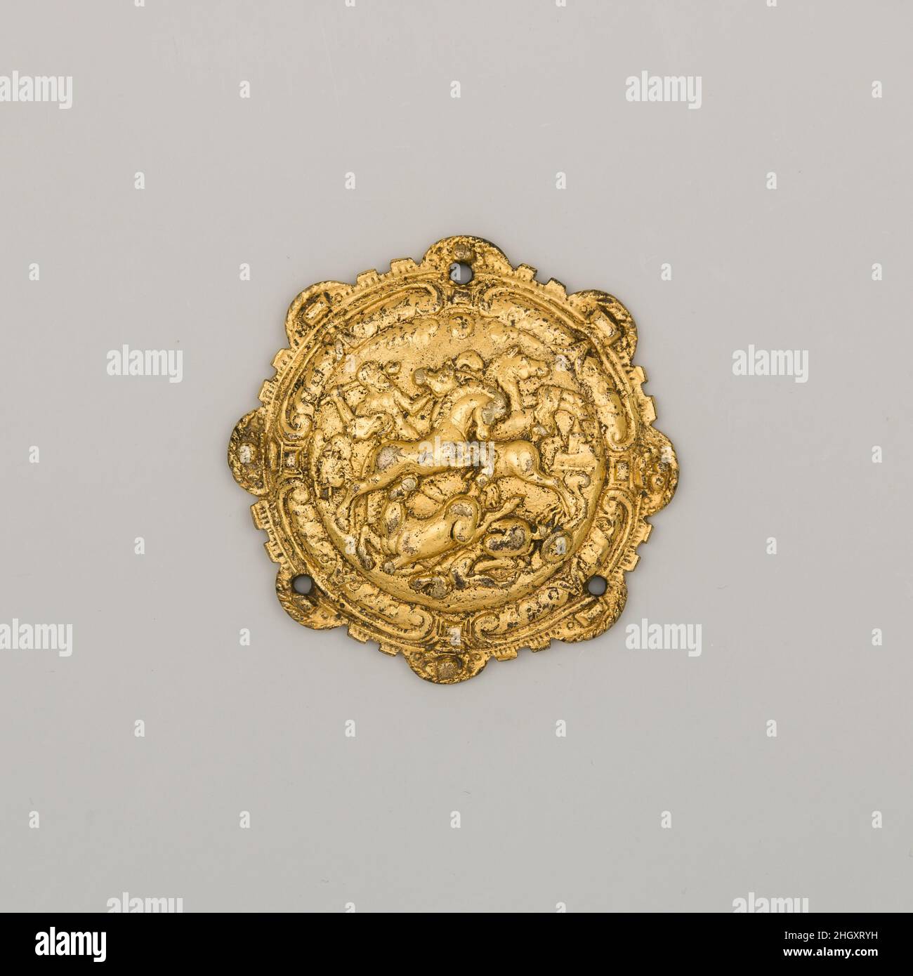 Bit Boss with Hercules and Diomedes late 16th century German, probably ...