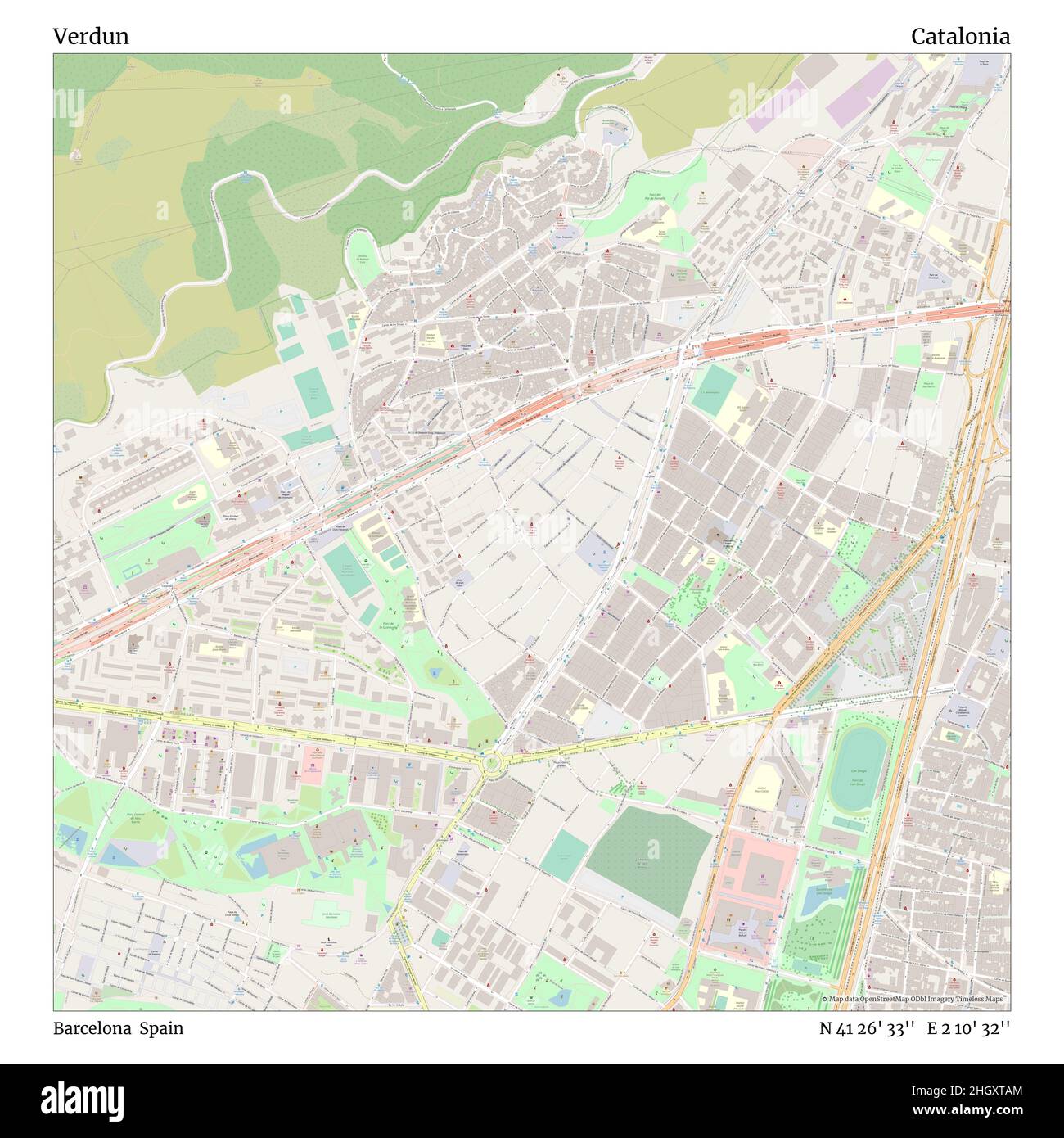 Map of verdun Cut Out Stock Images & Pictures - Alamy