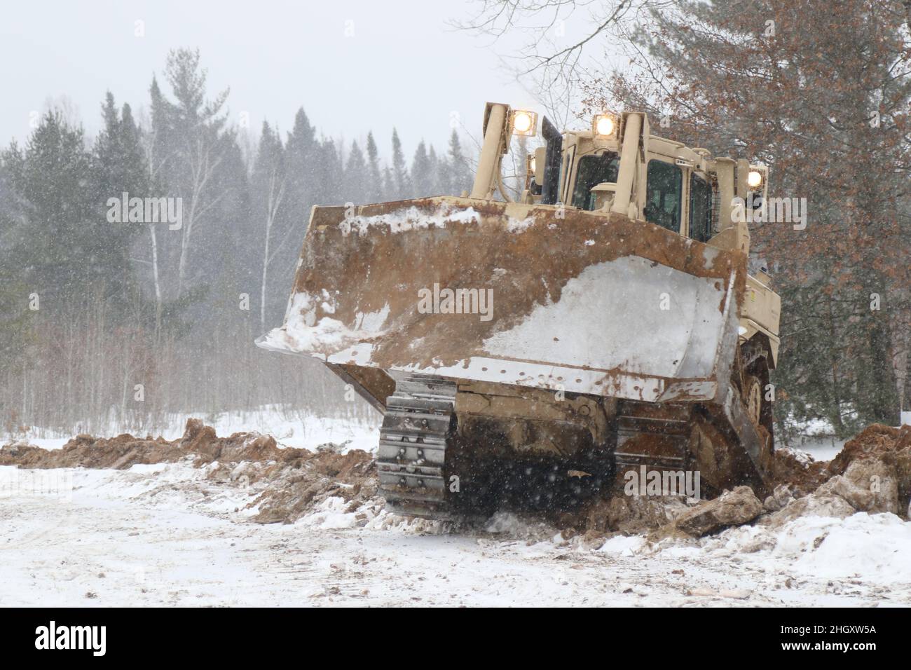 Camp grayling joint maneuver training center hi-res stock photography ...