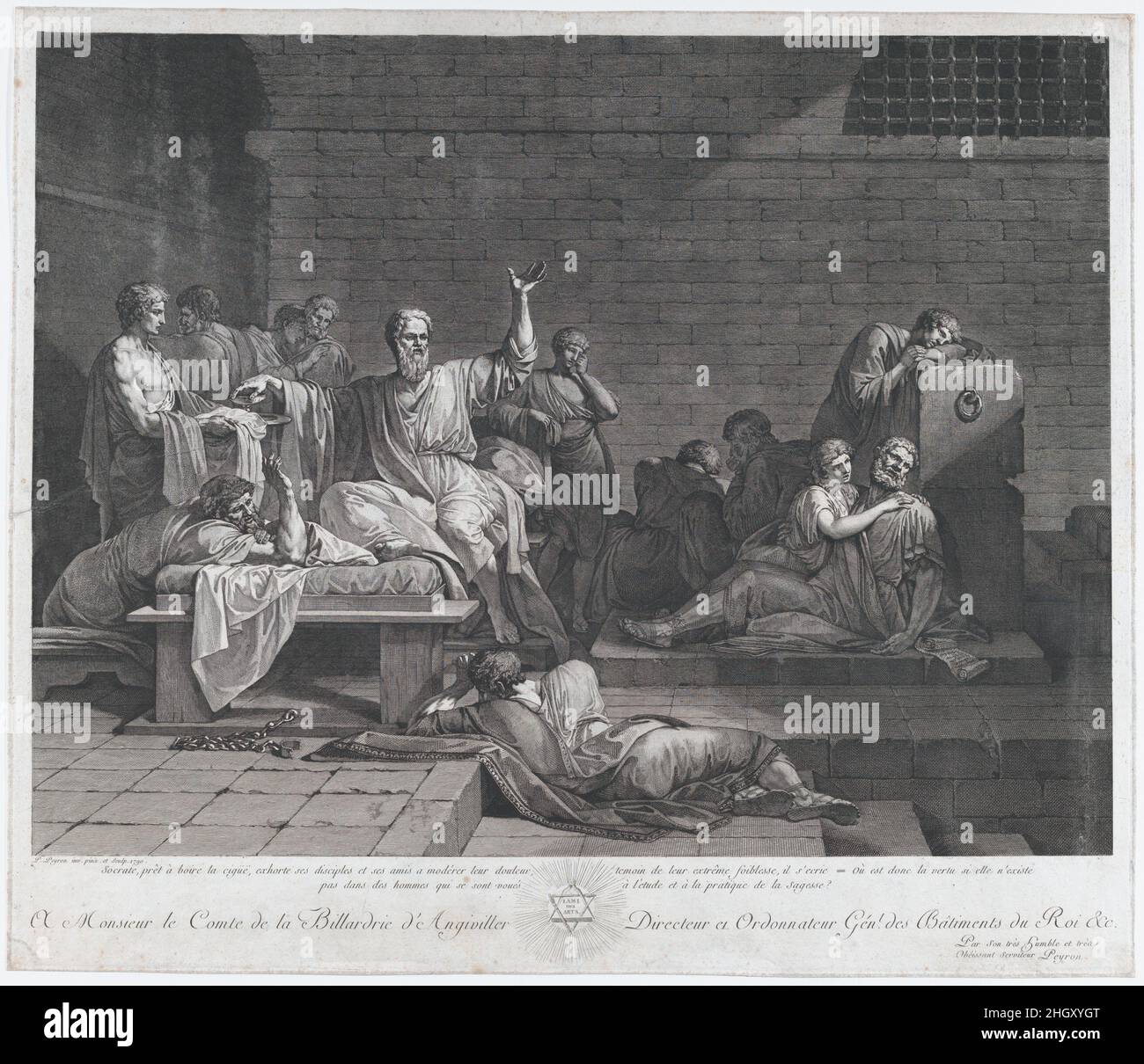 The Death of Socrates 1790 Pierre Peyron. The Death of Socrates. Pierre ...