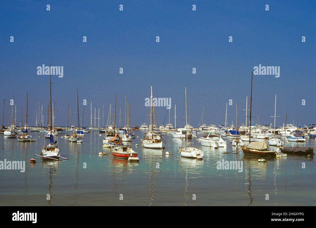 Boats moored on the marina at Manila Bay in Metro Manila, Luzon Island ...