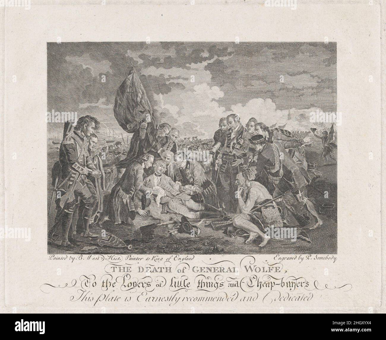 The Death of General Wolfe (September 13, 1759) after 1776 P. Somebody ...