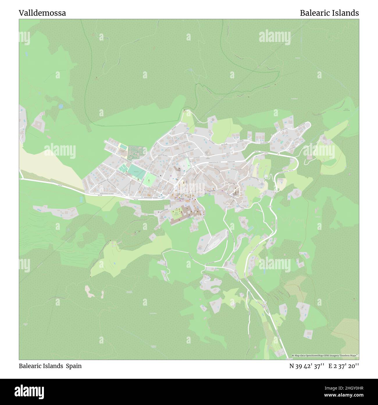Spain valldemossa Cut Out Stock Images & Pictures - Alamy