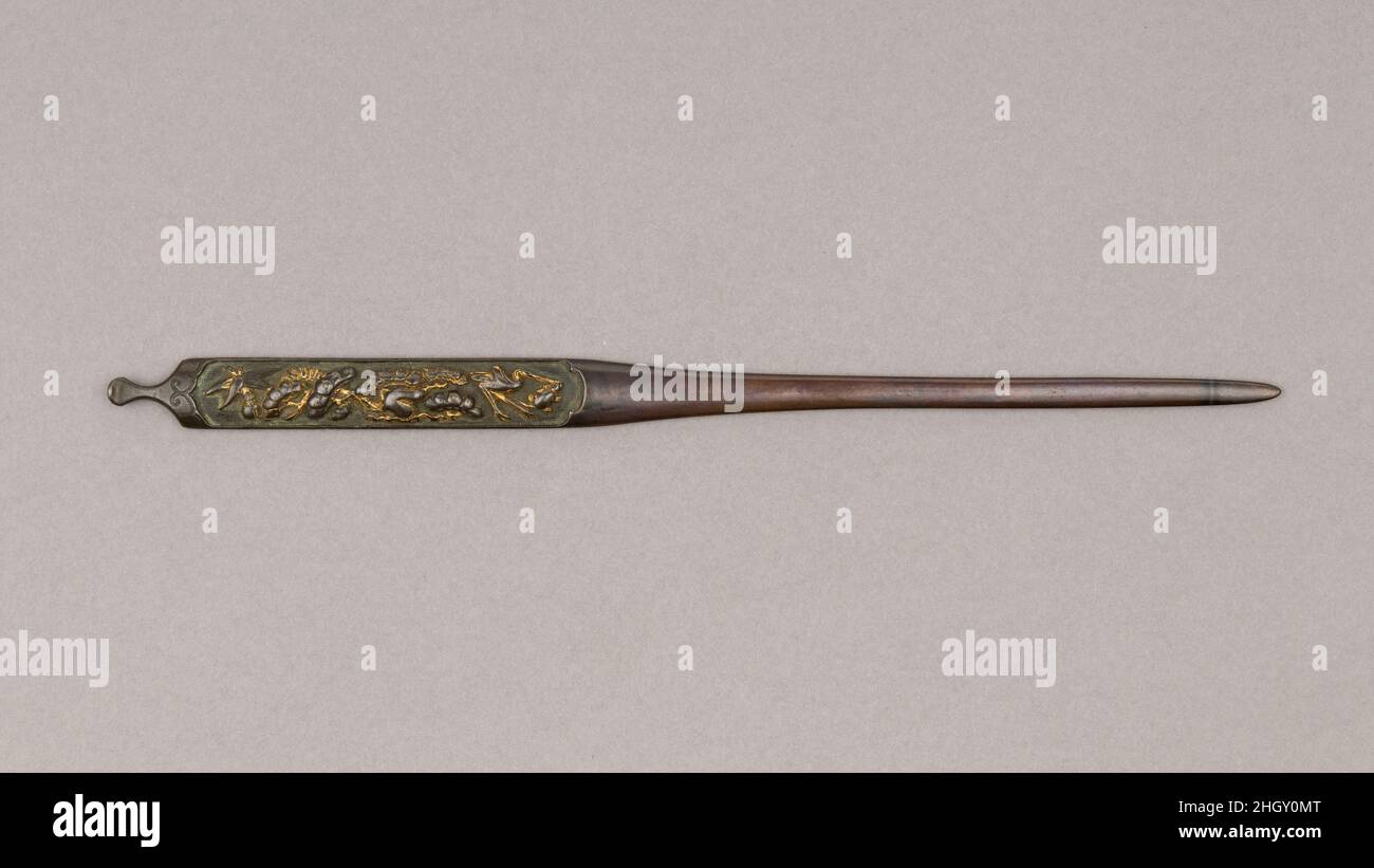 Hair Dressing Tool (Kogai) early 15th century Japanese This is one of ...