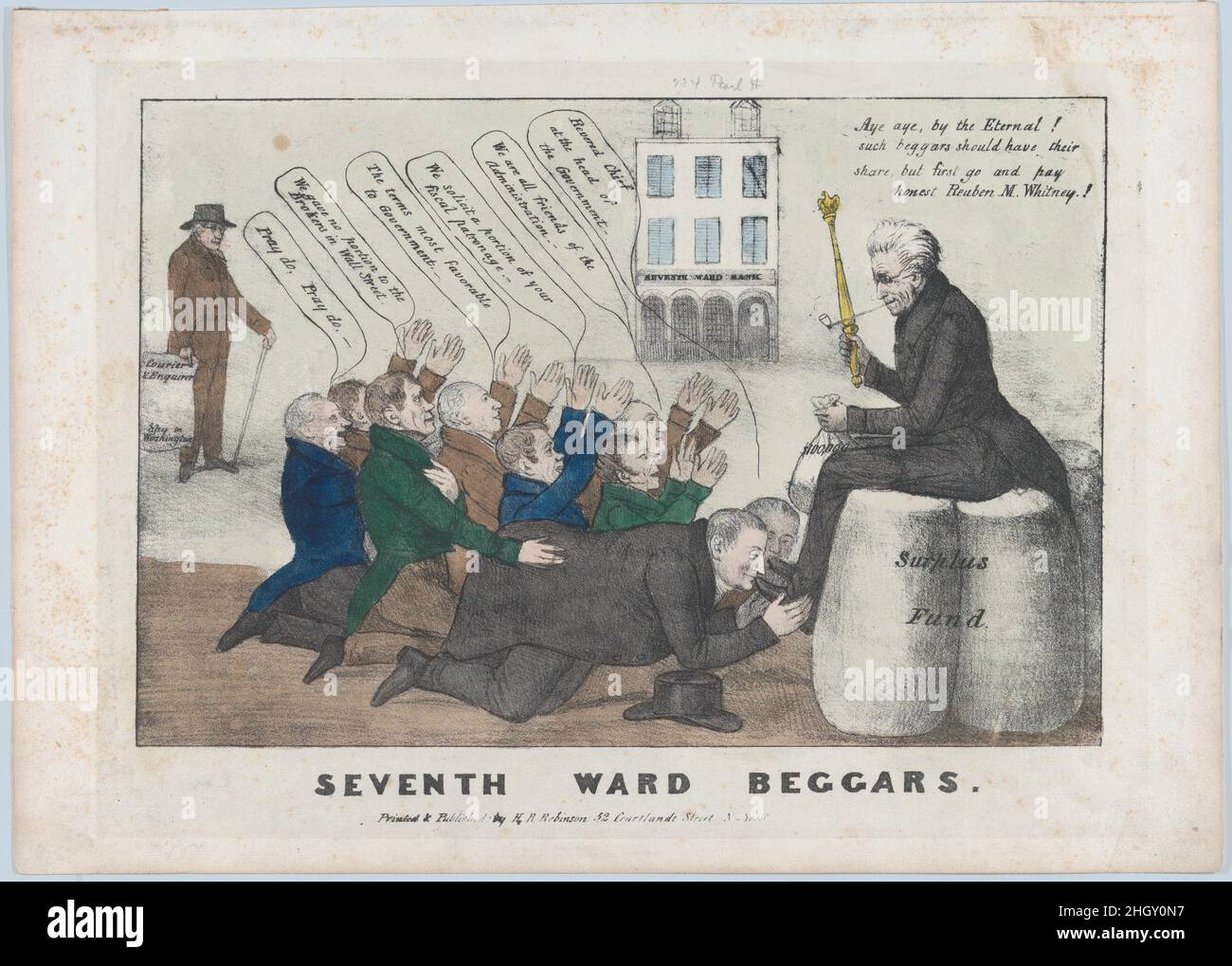 Seventh ward beggars hi-res stock photography and images - Alamy