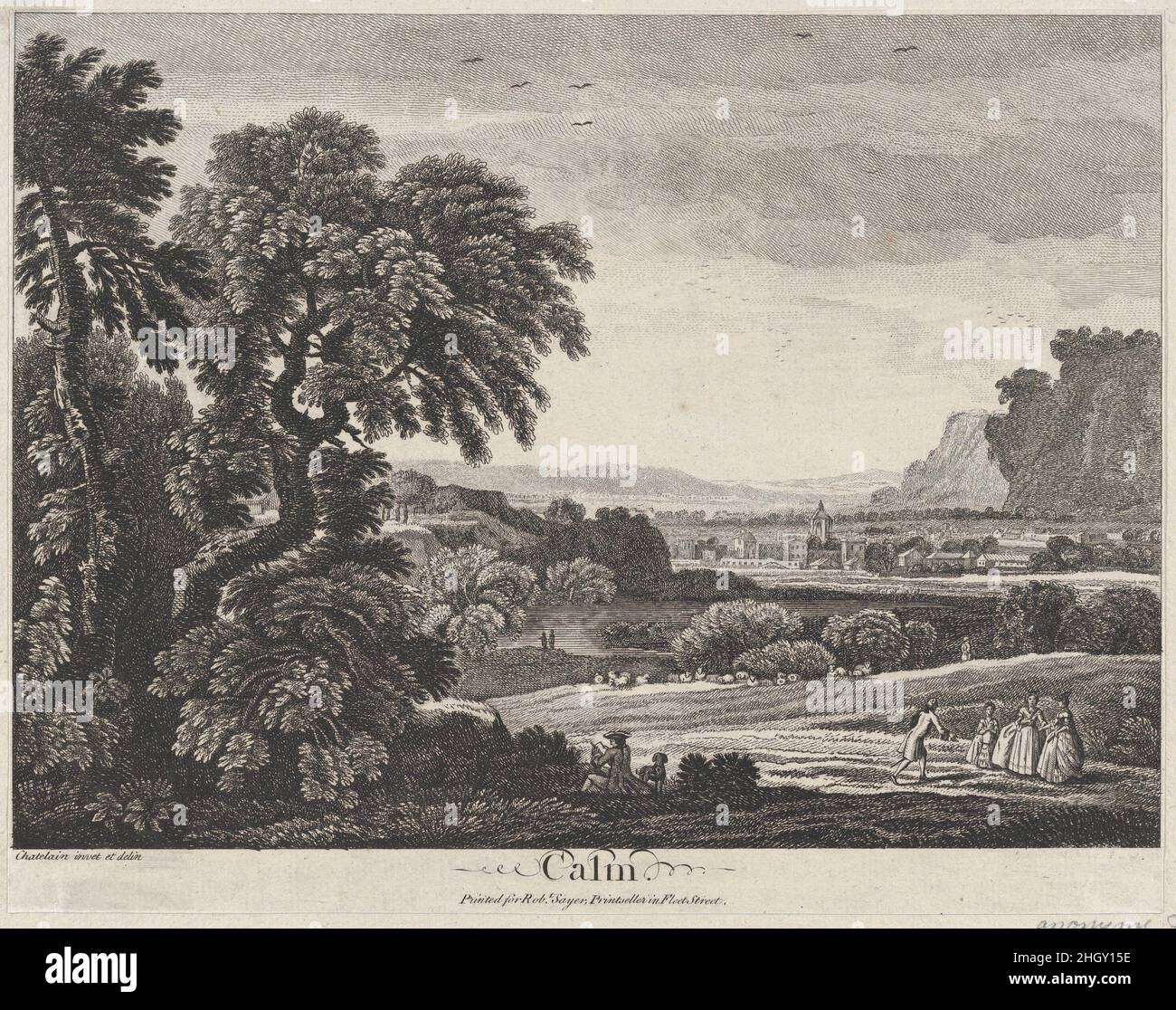 Jean baptiste claude chatelain etching hi-res stock photography and ...