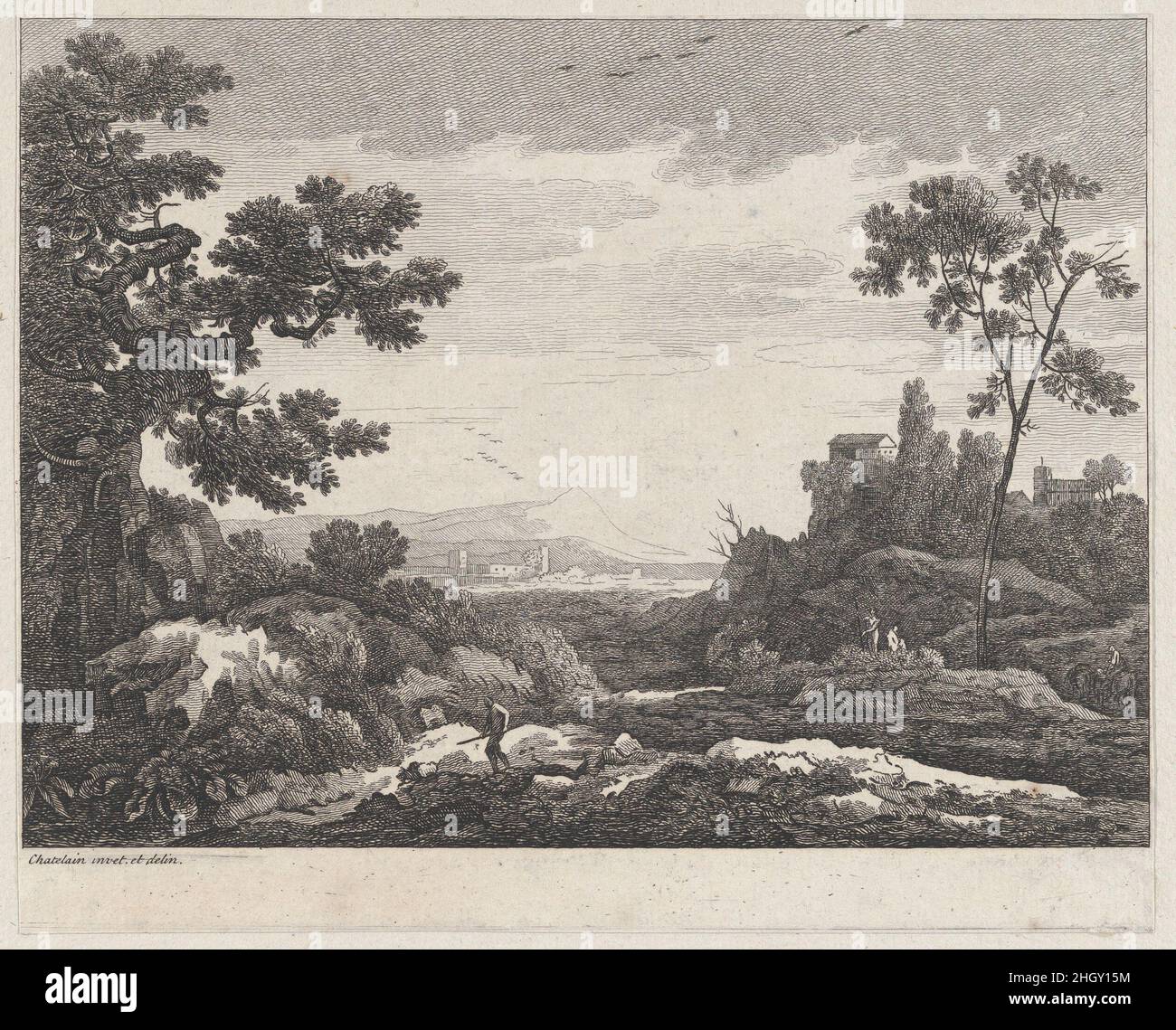 Jean baptiste claude chatelain etching hi-res stock photography and ...