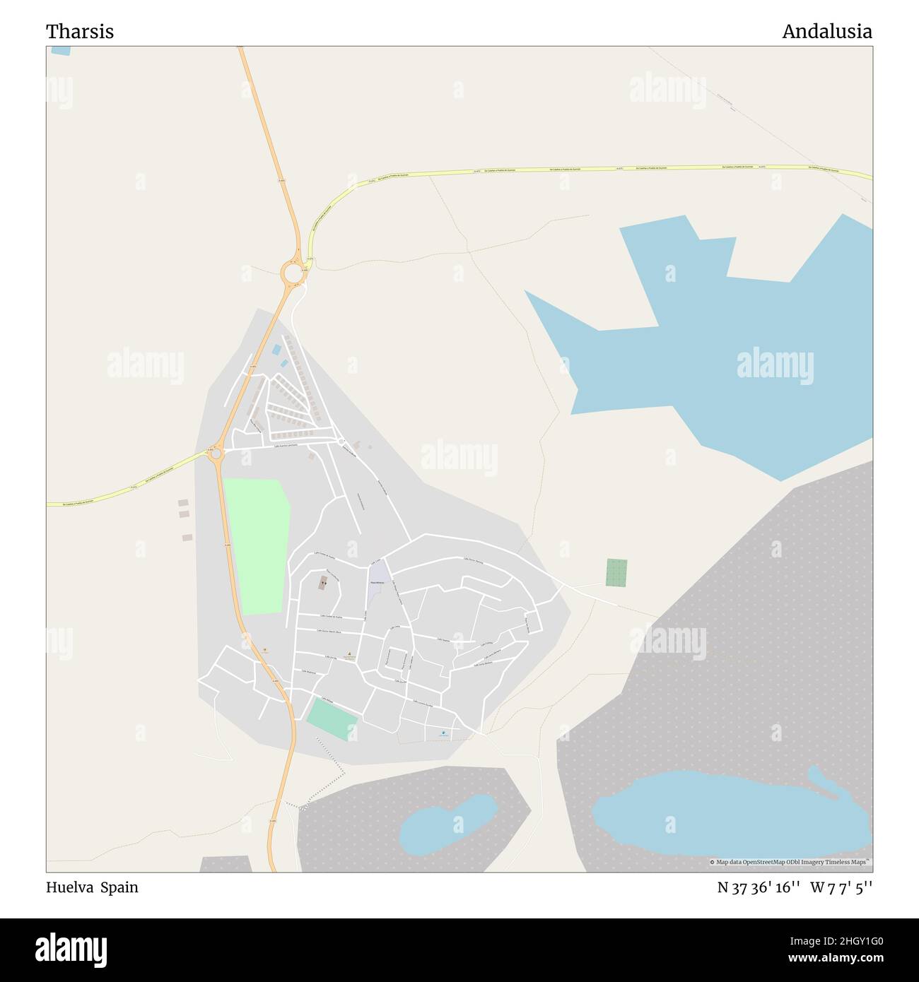 Huelva map hi-res stock photography and images - Alamy