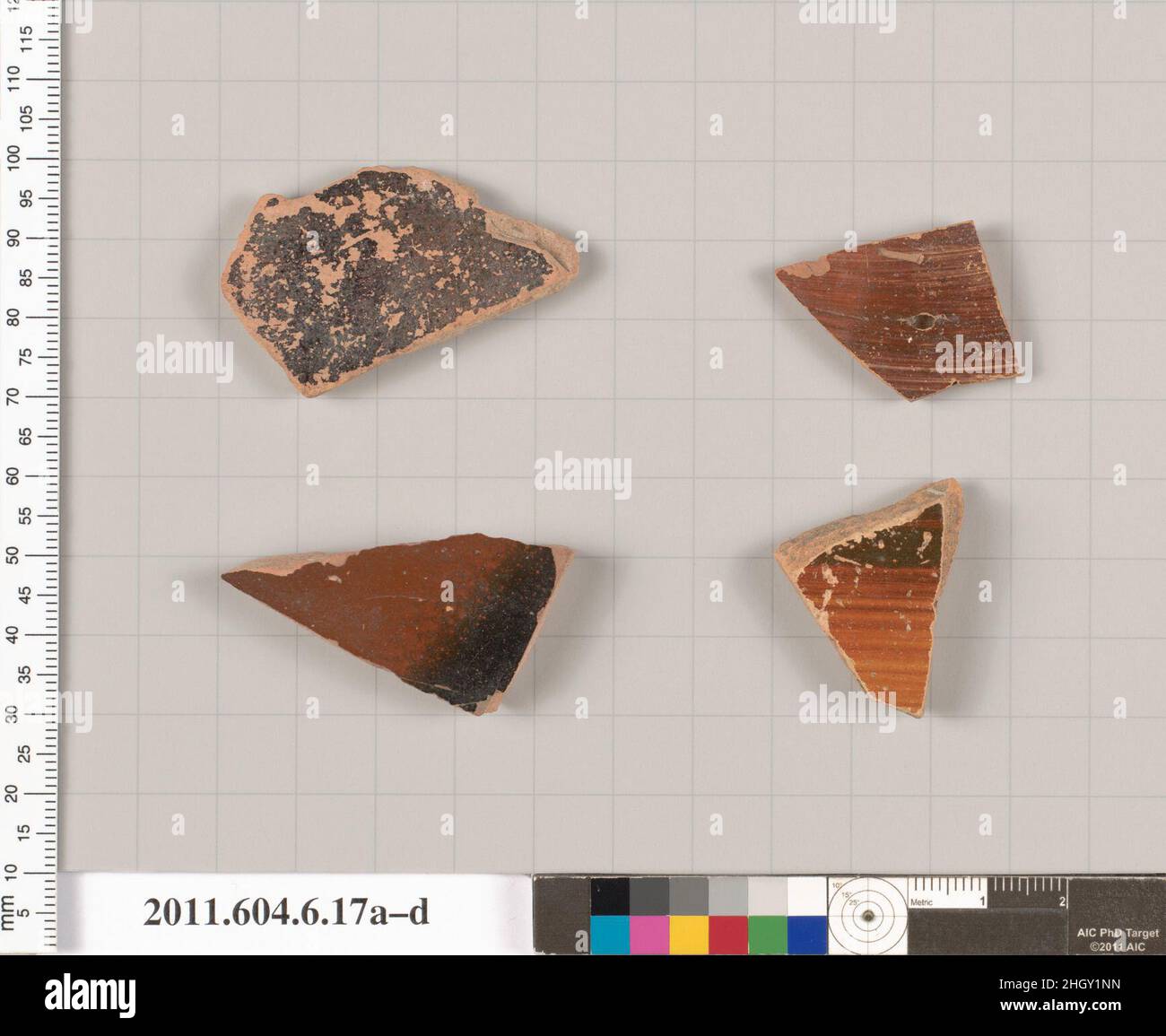 Terracotta fragments of closed shapes 6th/5th centuries B.C. Greek ...