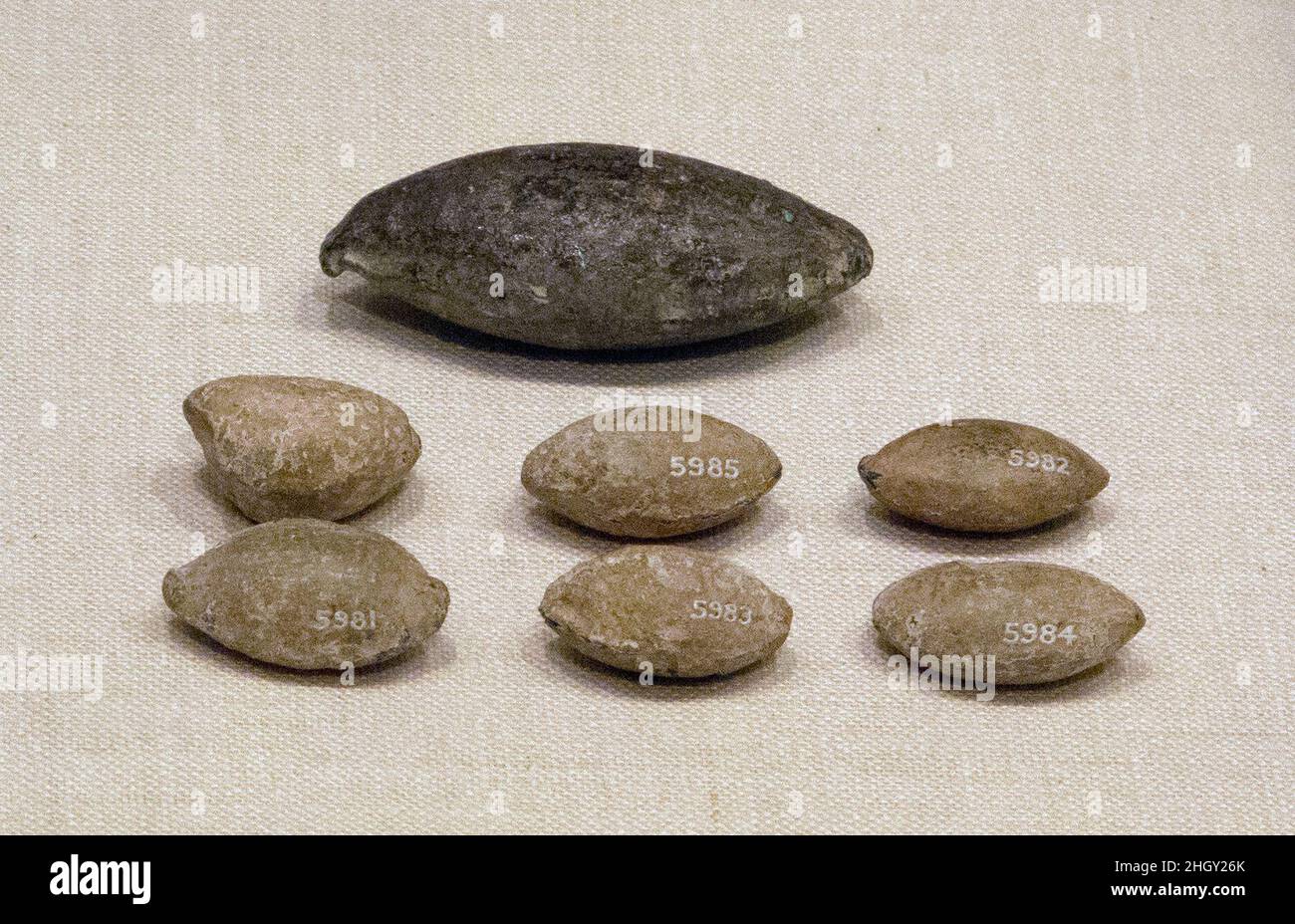 Lead sling bullet Cypriot Bullet, sling.. Lead sling bullet. Cypriot ...