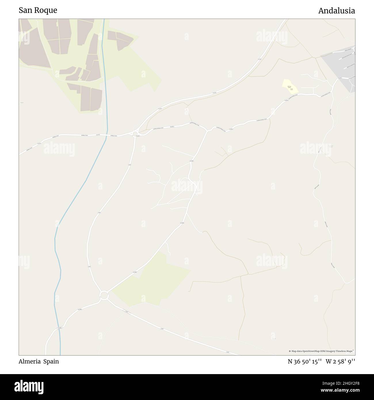 San roque spain map hi-res stock photography and images - Alamy