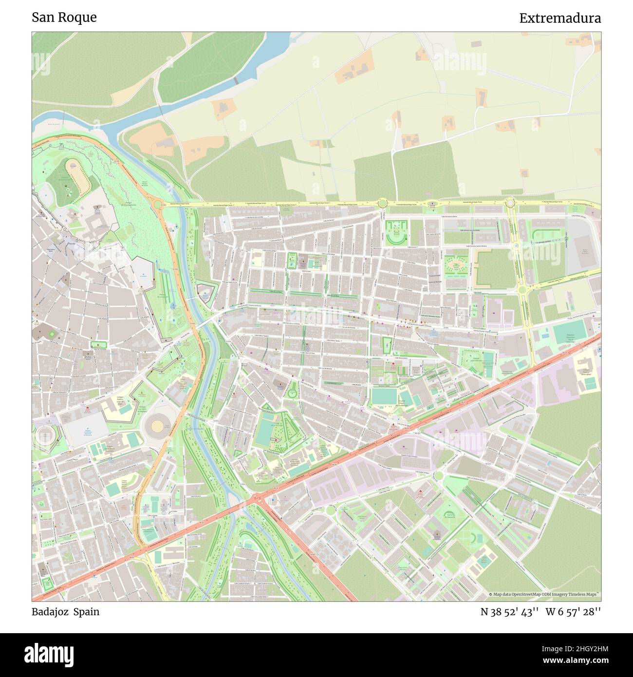San roque spain map hi-res stock photography and images - Alamy