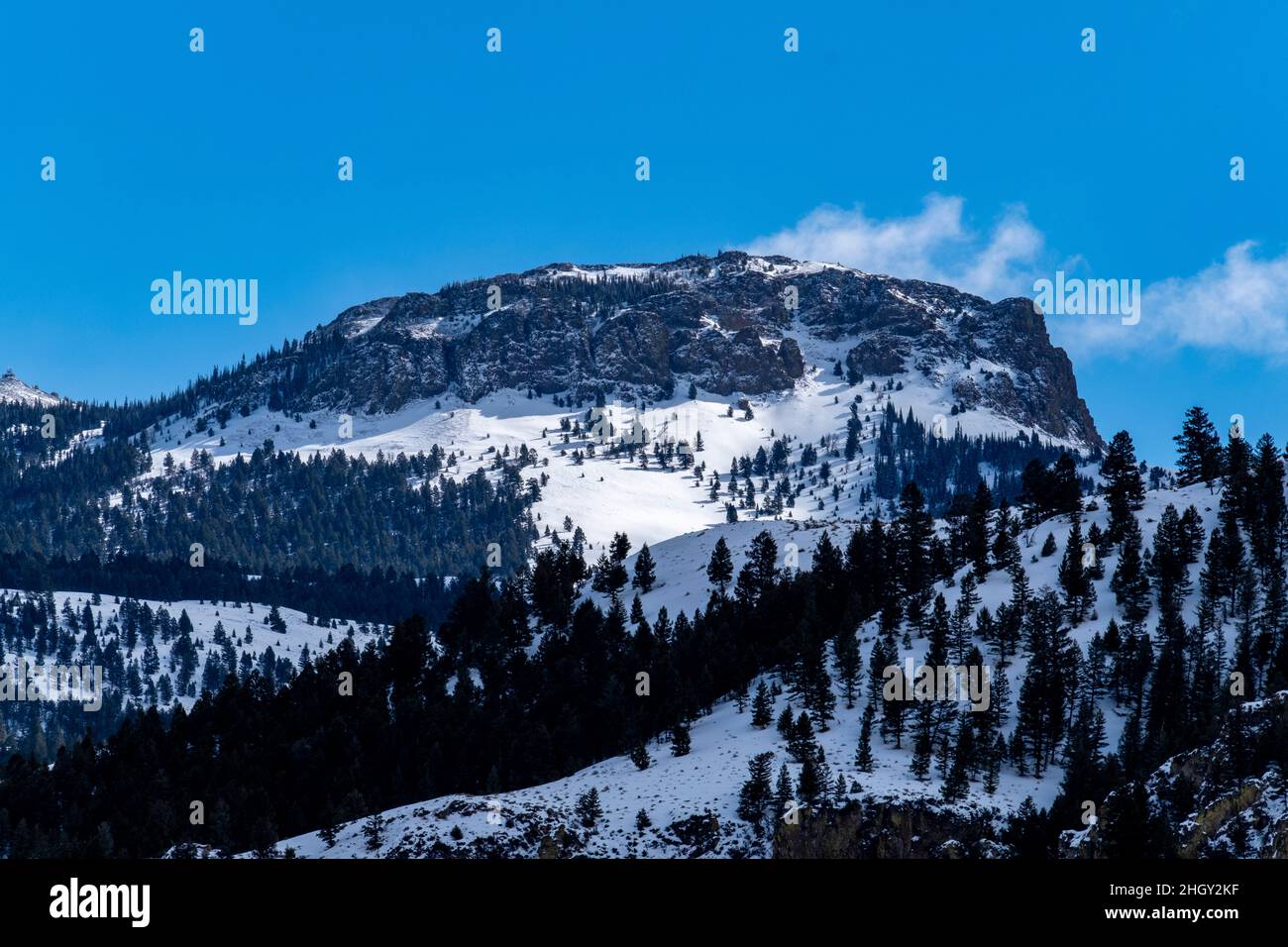Silver mountain idaho winter hi-res stock photography and images - Alamy