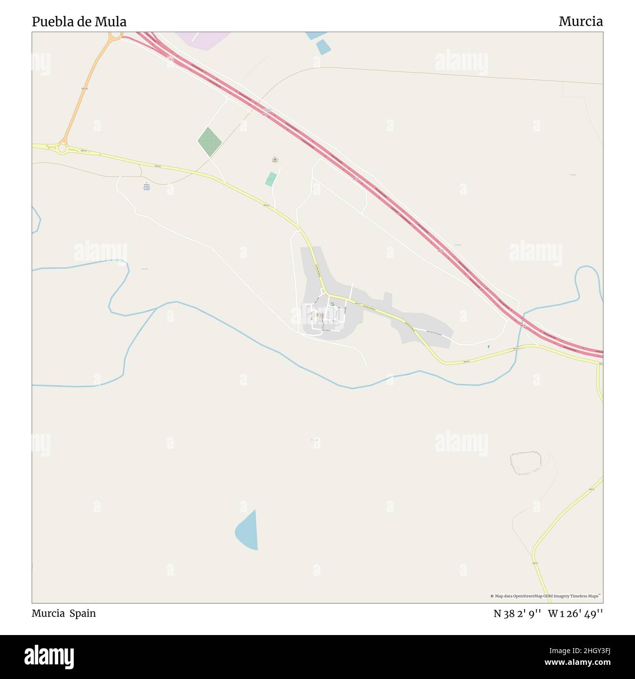 Map of mula spain hi-res stock photography and images - Alamy