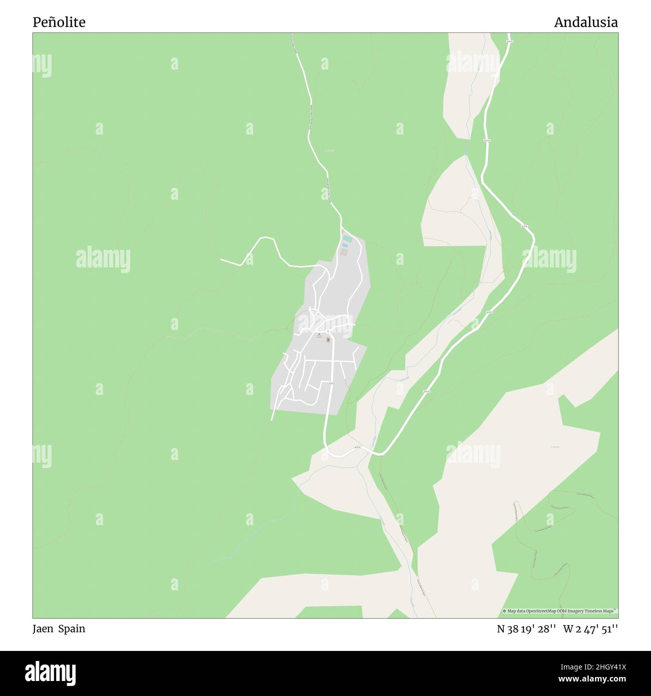 Map of jaen spain hi-res stock photography and images - Alamy