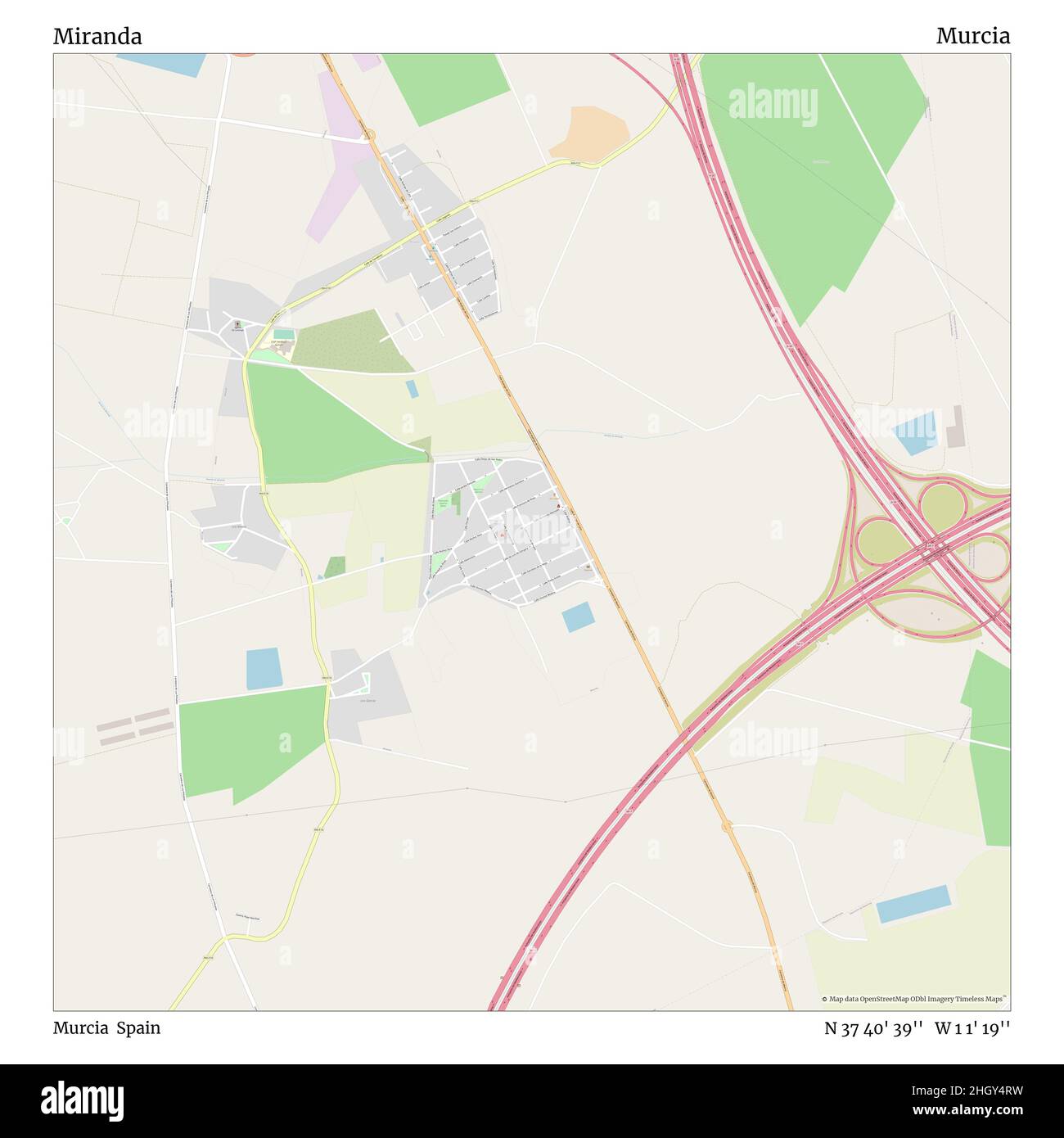 Map of miranda hi-res stock photography and images - Alamy