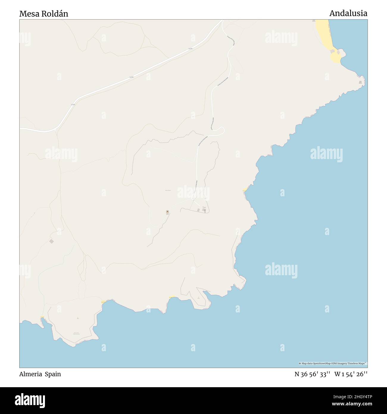 Mesa Roldán, Almeria, Spain, Andalusia, N 36 56' 33'', W 1 54' 26 ...