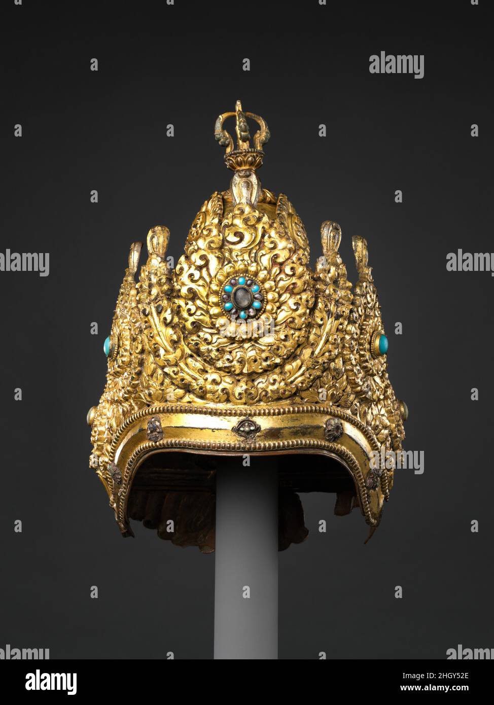 Vajracharya Priest’s Crown dated 1717 Nepal Elaborate crowns such as ...