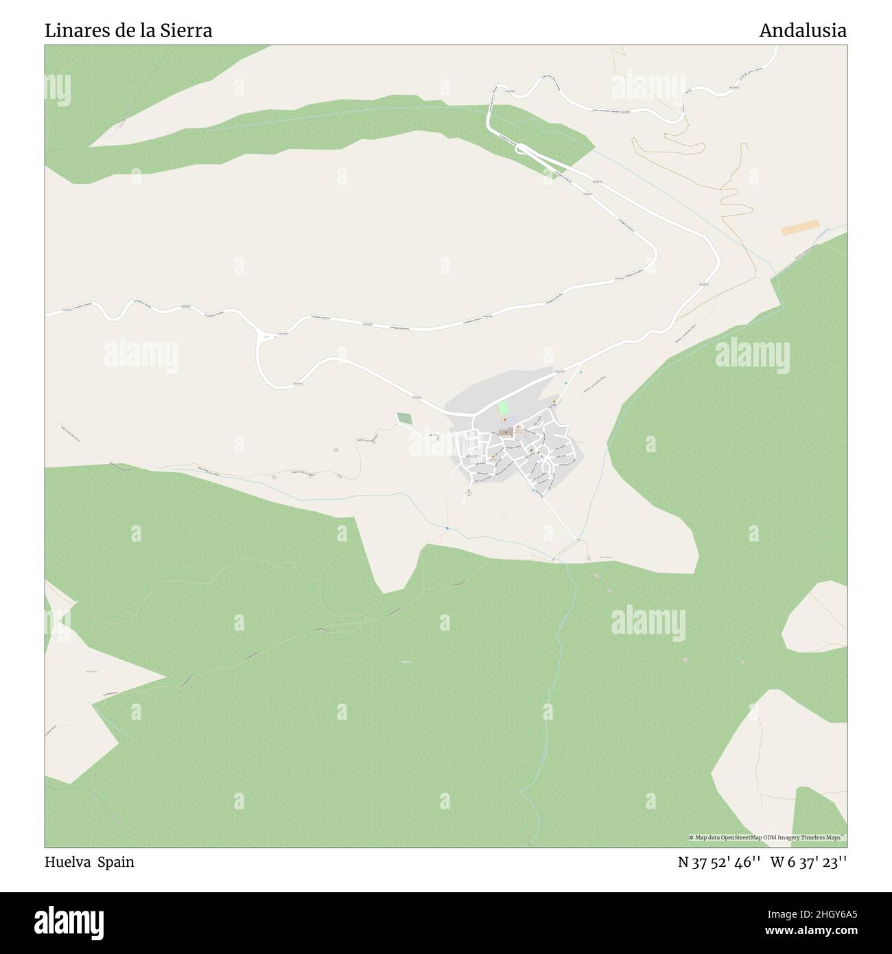 Map of linares hi-res stock photography and images - Alamy