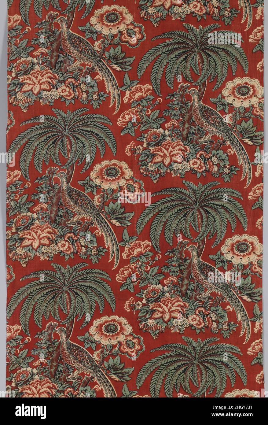 Piece ca. 1830 British. Piece. British. ca. 1830. Cotton. Textiles ...