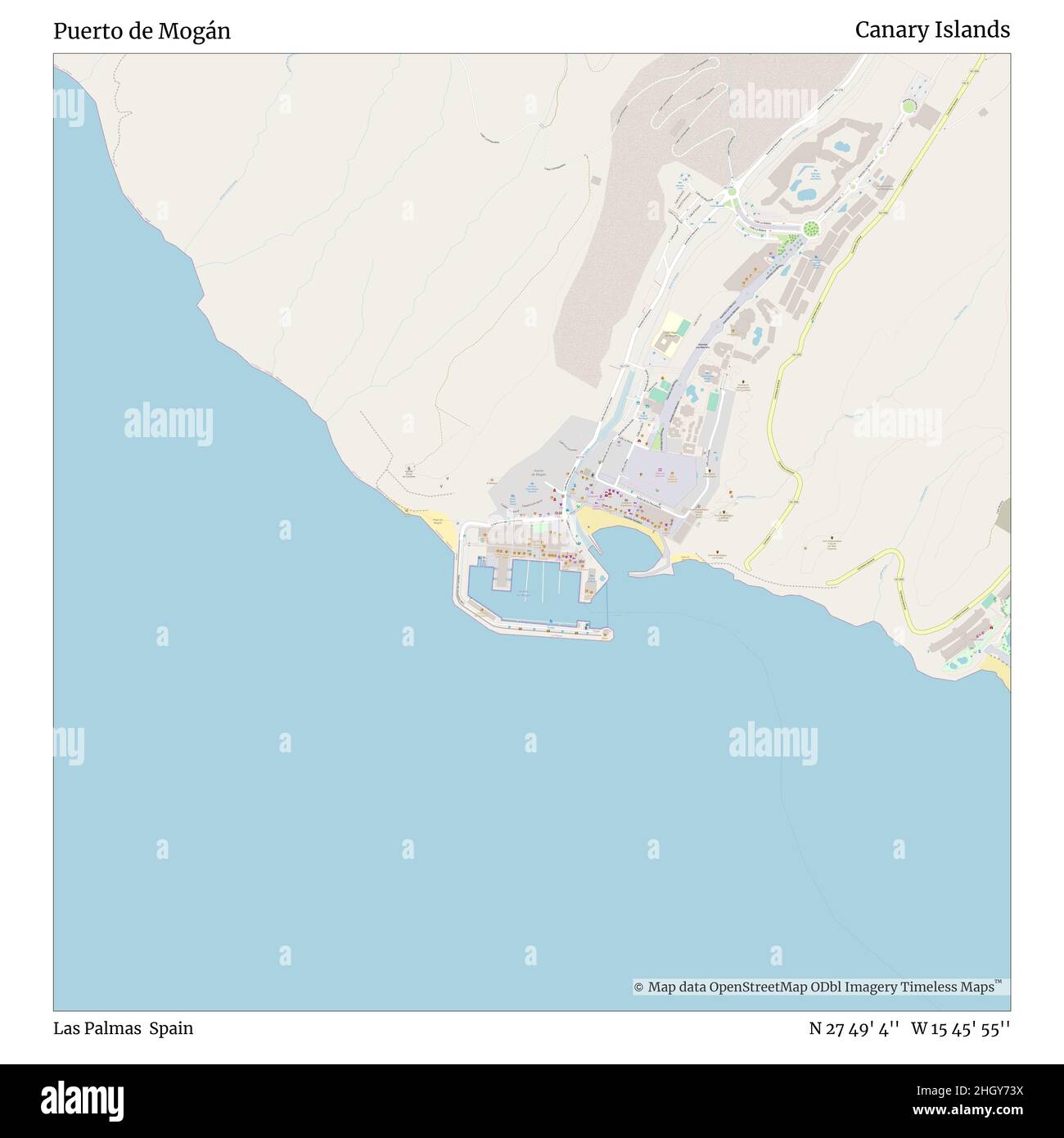 Puerto de mogan Cut Out Stock Images & Pictures - Alamy