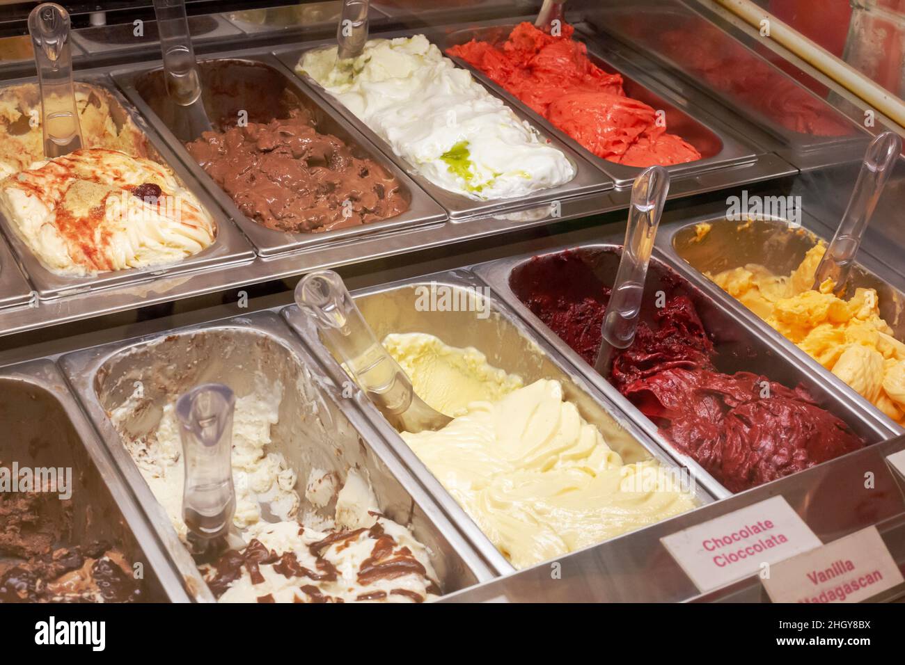 Ice cream types hi-res stock photography and images - Alamy