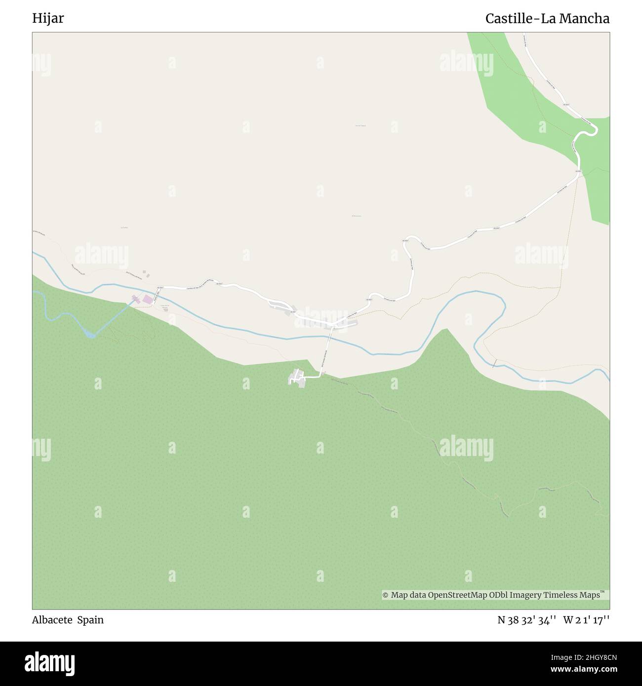 Map of hijar spain hi-res stock photography and images - Alamy