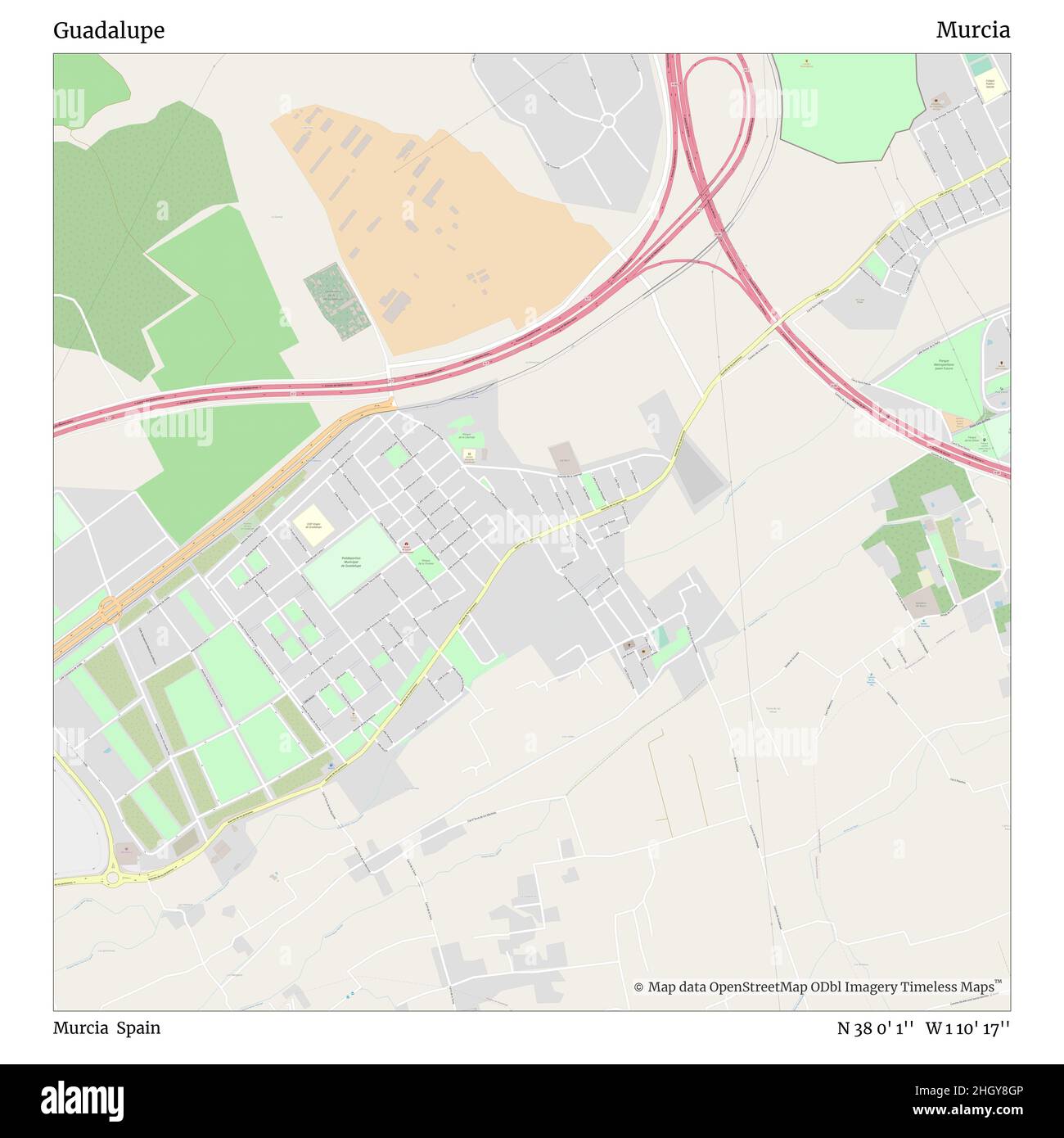 Map of guadalupe hi-res stock photography and images - Alamy