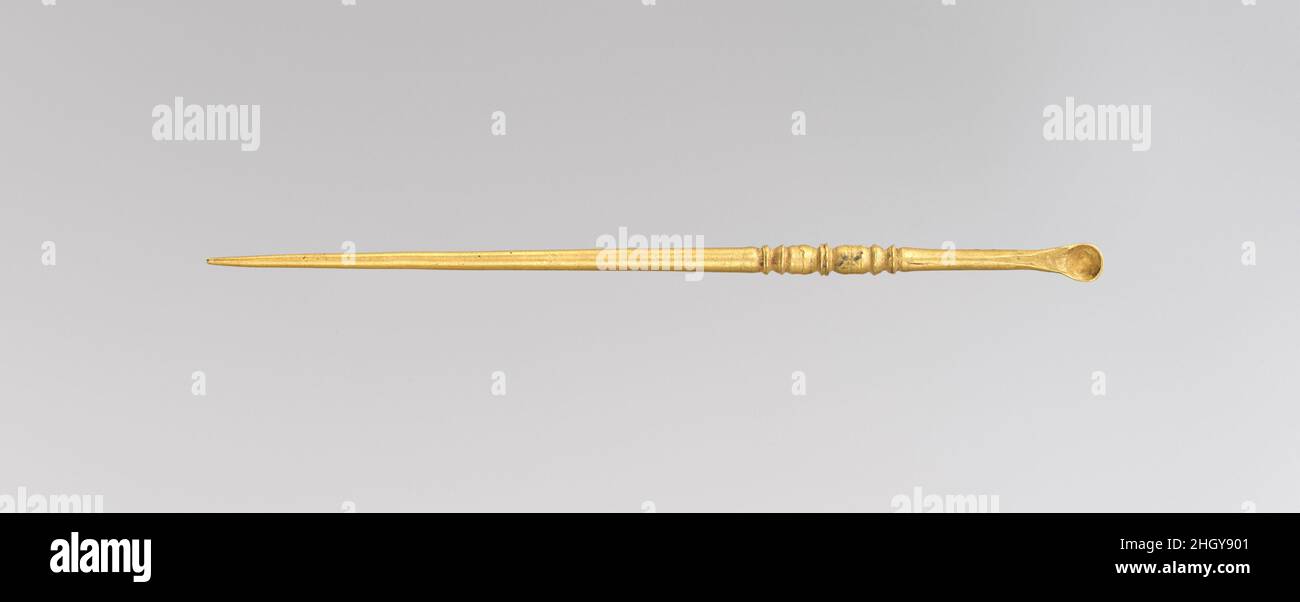 Gold ear pick 1st century A.D. Roman Such implements, which are common ...
