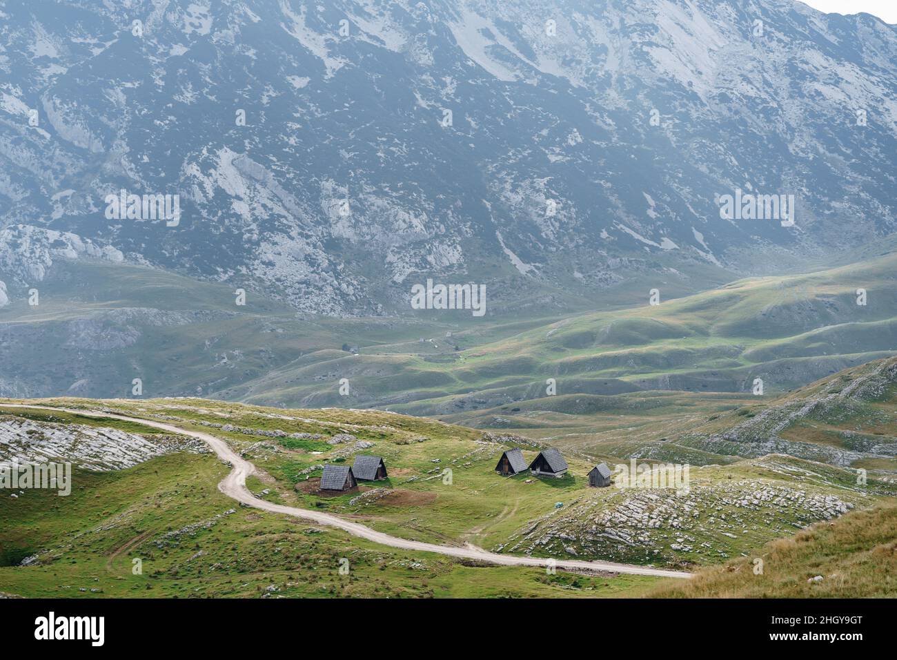 Triangular houses in green hi-res stock photography and images - Alamy