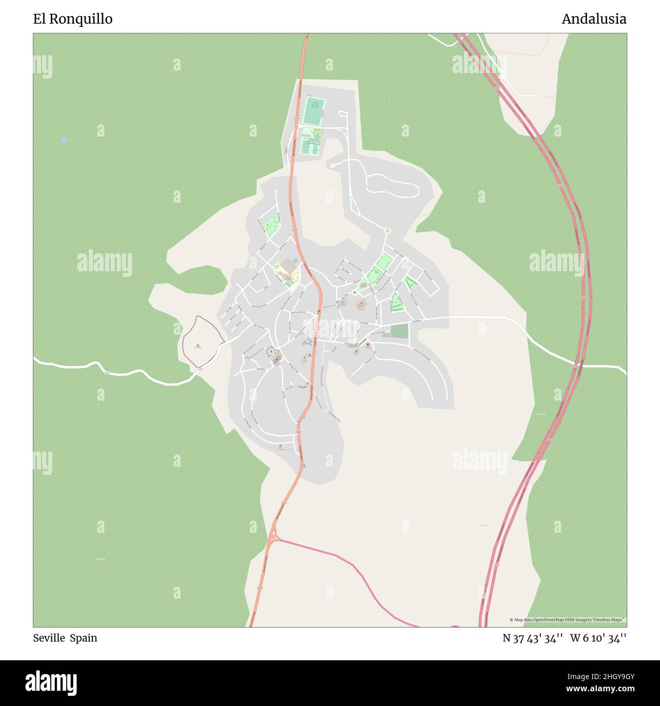 El Ronquillo, Seville, Spain, Andalusia, N 37 43' 34'', W 6 10' 34 ...