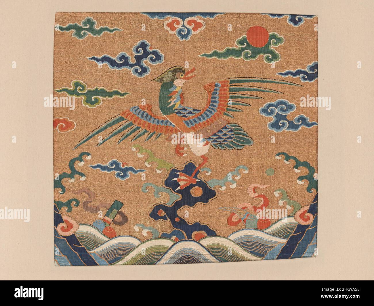 Rank Badge with Mandarin Duck late 17th–early 18th century China The ...