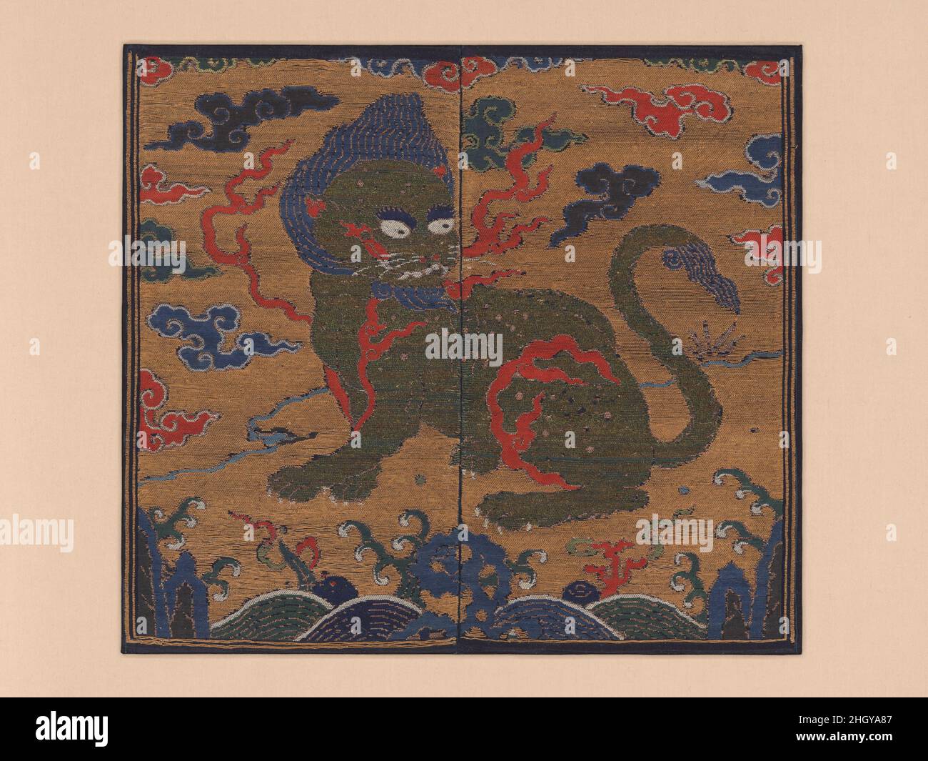 Rank Badge with Bear late 17th–early 18th century China The bear ...