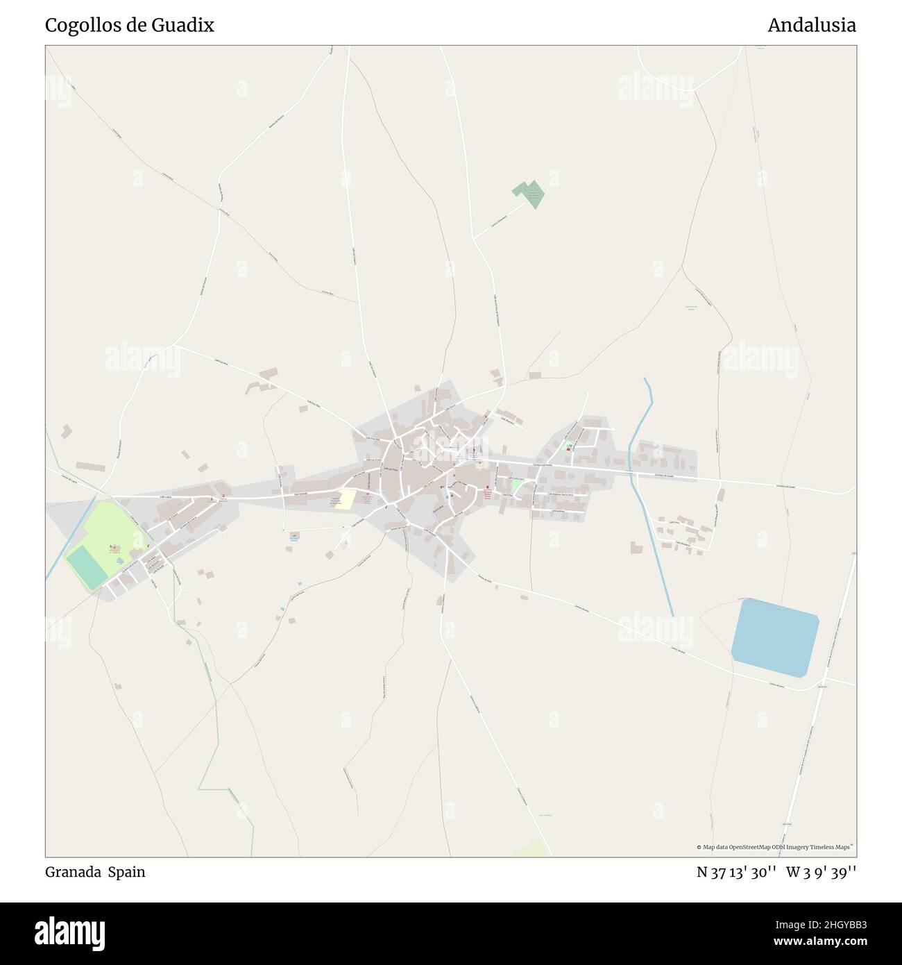 Map of guadix hi-res stock photography and images - Alamy