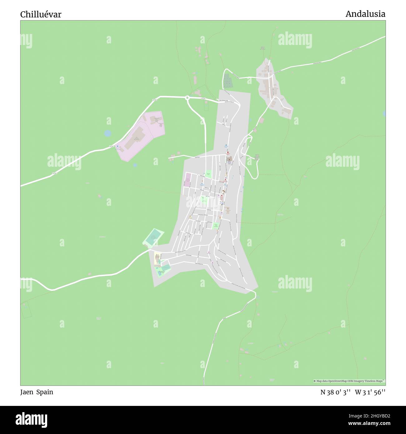 Map of jaen spain hi-res stock photography and images - Alamy
