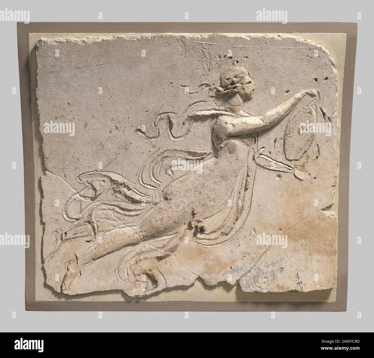 Stucco relief panel 2nd half of 1st century A.D. Roman The female ...